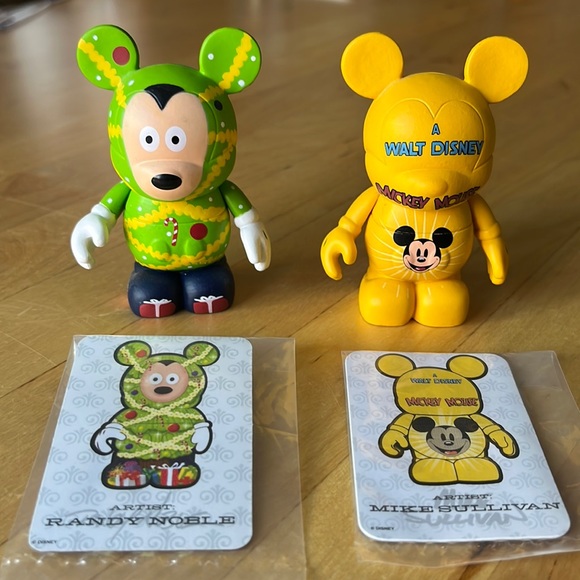 Disney | Accents | Disney Vinylmation Figures Mickey Mouse | Poshmark